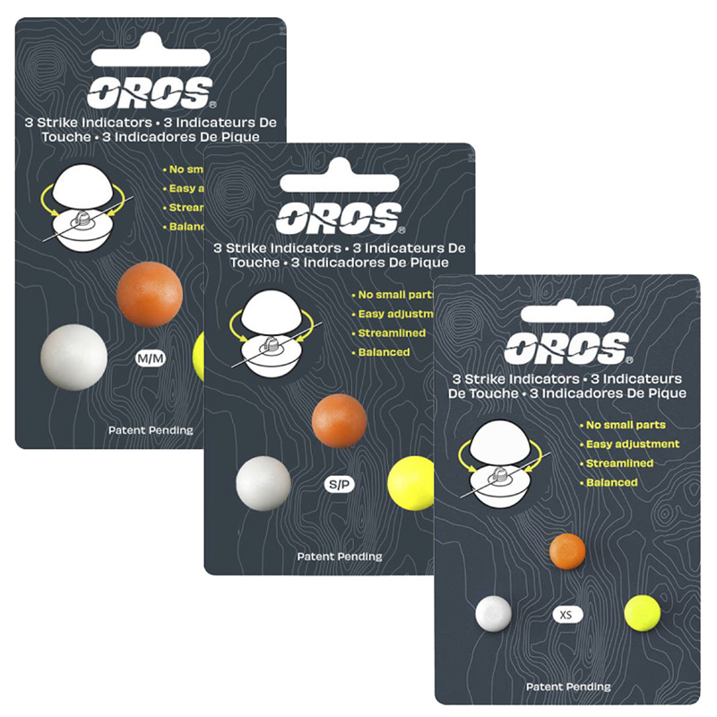 Oros Strike Indicator 3 on Card | 54 Dean Street Fly Shop